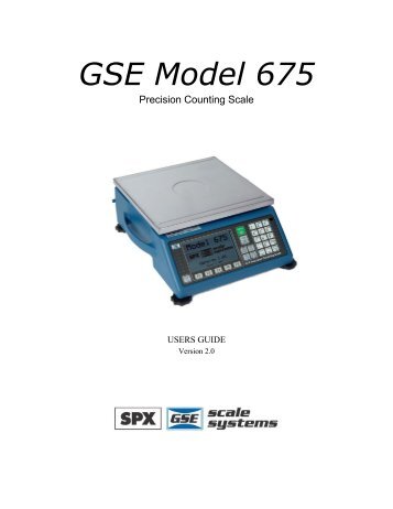 Gse 450 Manual - plateapalon