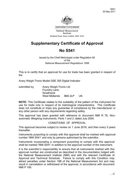 Avery Weigh-Tronix Model GSE 355 Digital Indicator - National ...