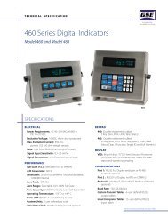 DISOMAT Opus Weight Indicators