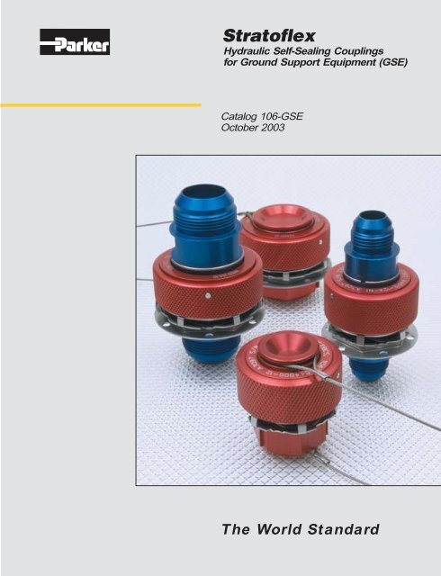 Stratoflex GSE Hydraulic Self-Sealing Couplings - Parker