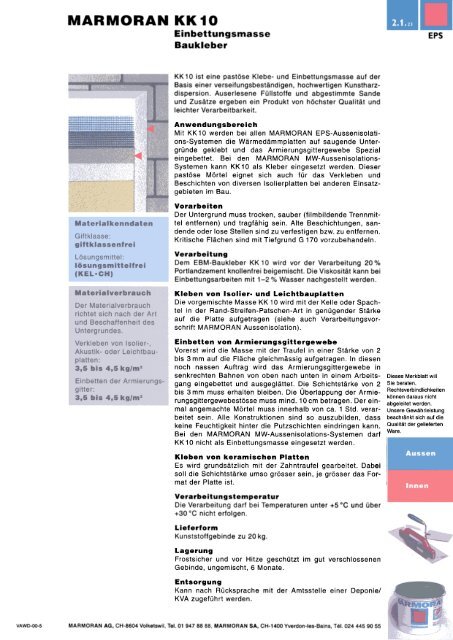 MARMORAN KK10 - Fb-Group Gmbh