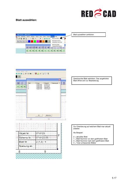 Blatt auswählen: Blatt a