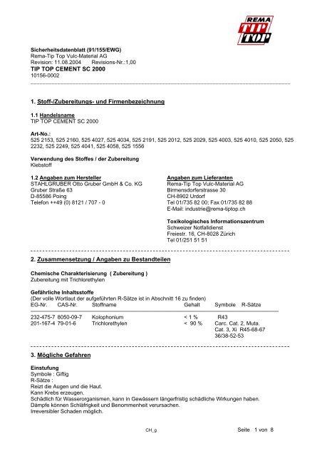 Cement SC 2000.pdf - Rema Tip Top