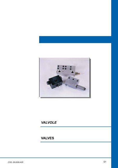 VALVOLE VALVES - Tecnica Industriale Srl