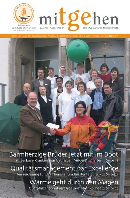 mitgehen Ausgabe 01/07 (PDF-Format) - TGE-Akademie