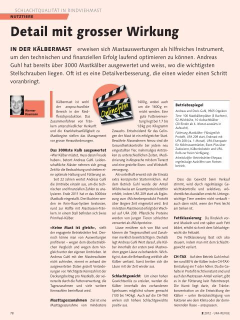 Fachartikel - Detail mit grosser Wirkung (pdf / 680 KB