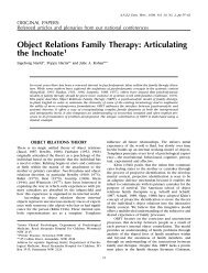 The Bene-Anthony Family Relations Test - Australian & New ...