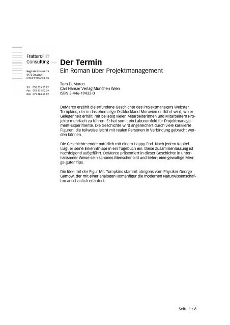 Der Termin