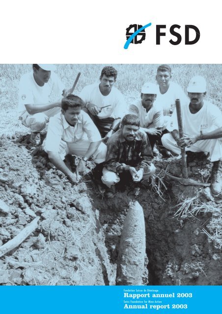 Rapport annuel 2003 Annual report 2003 - FSD