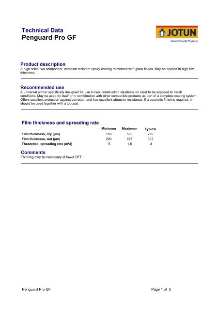 Penguard Pro GF - English (uk) - Jotun