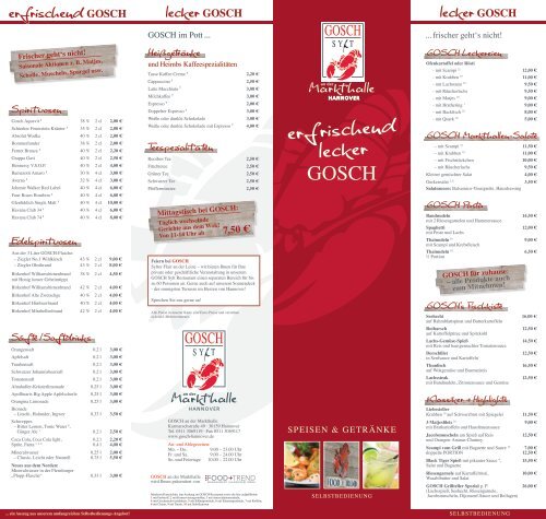 herunterladen - Gosch Hannover