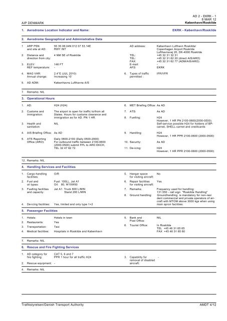 EKRK - Trafikstyrelsen