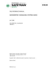 Gcp 4000 grade crossing predictor from safetran - Invensys Rail