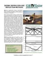 Seismic Refraction and Reflection - RSK Geophysics