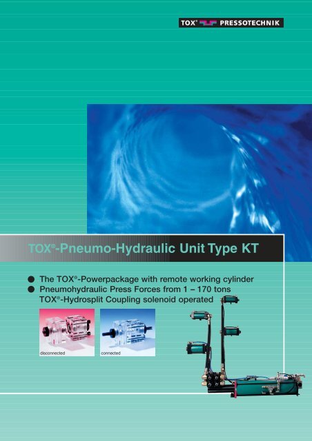 TOX®-Pneumo-Hydraulic Unit Type KT - TOX PRESSOTECHNIK USA